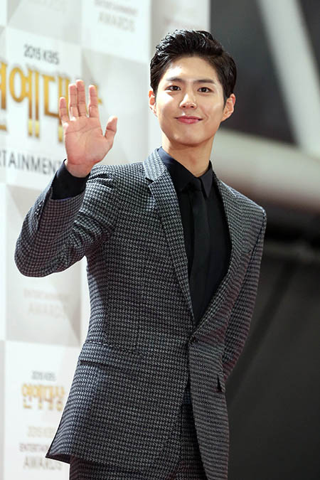 배우 박보검, KBS 연기대상 MC 발탁