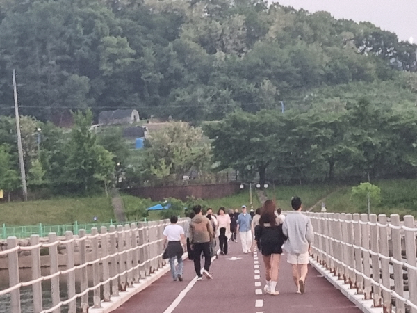 [걸어서 힐링속으로-경북을 걷다] 67. 안동 낙동강변 ‘맨발로도(路道)’