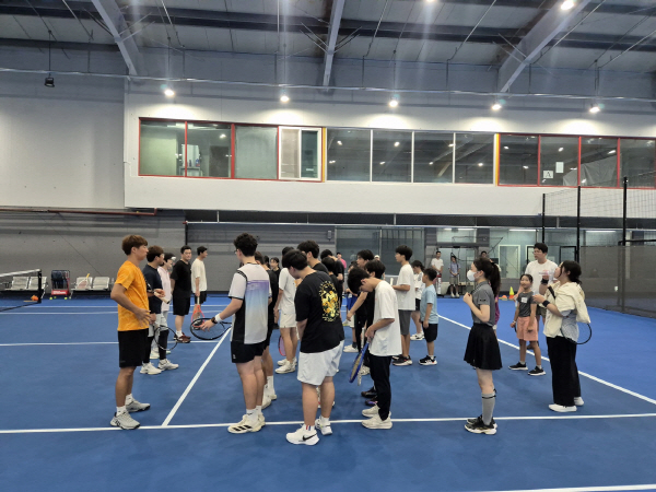 포항서 열린 테니스 일일클리닉…유청소년 맞춤 교육 호응